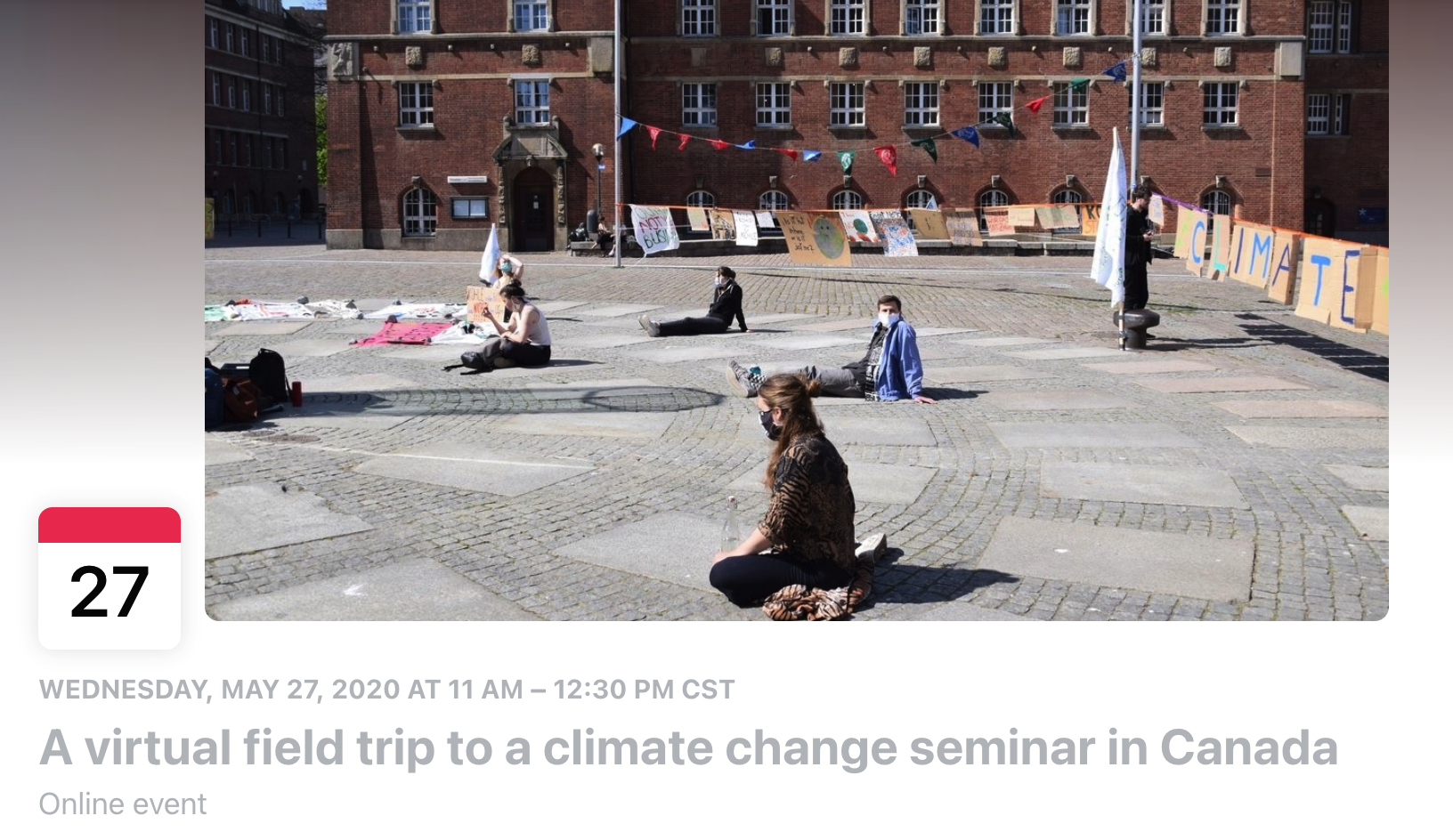 Engaging Climate Change Class - Sarah Abbott Amoeba Works